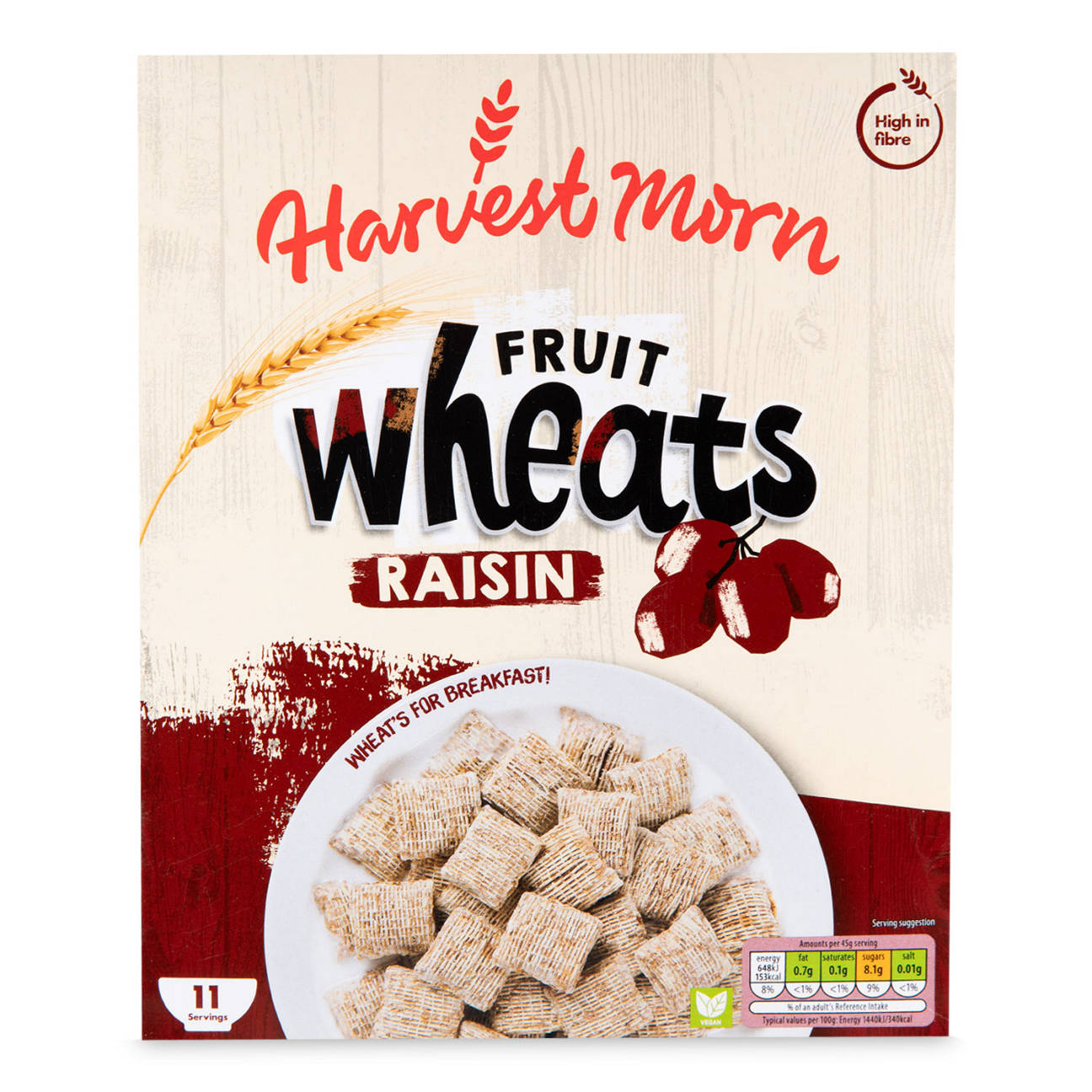 Raisin Fruit Wheats Cereal | ALDI UK